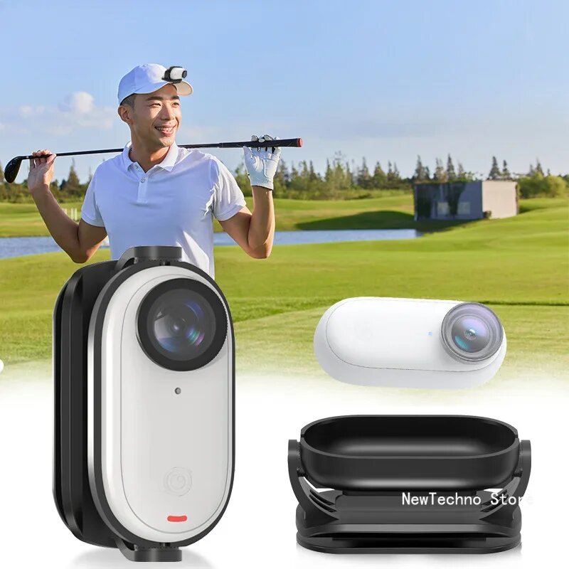 Крепление для крышки для Insta360 Go 3S/Insta360 GO 3, быстроразъемный зажим, магнитная защитная рамка, фиксированный зажим для шляпы, аксессуары для камеры