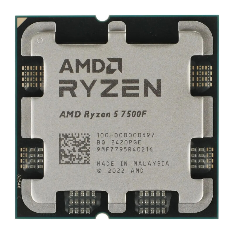 Процессор AMD Ryzen 5 7500F OEM 100-000000597 AM5