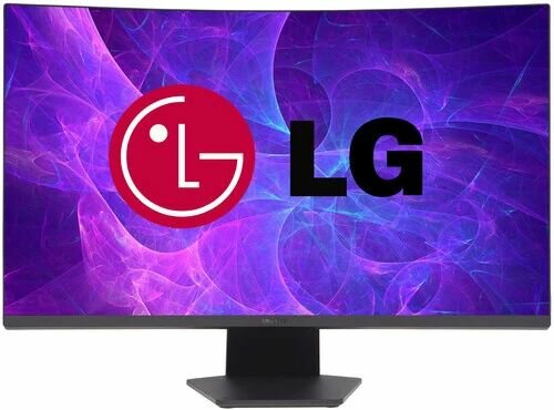 31.5" Монитор LG UltraGear 32GS60QC-B черный 2560x1440@180 Гц, VA, LED, 3000:1, 300 Кд/м