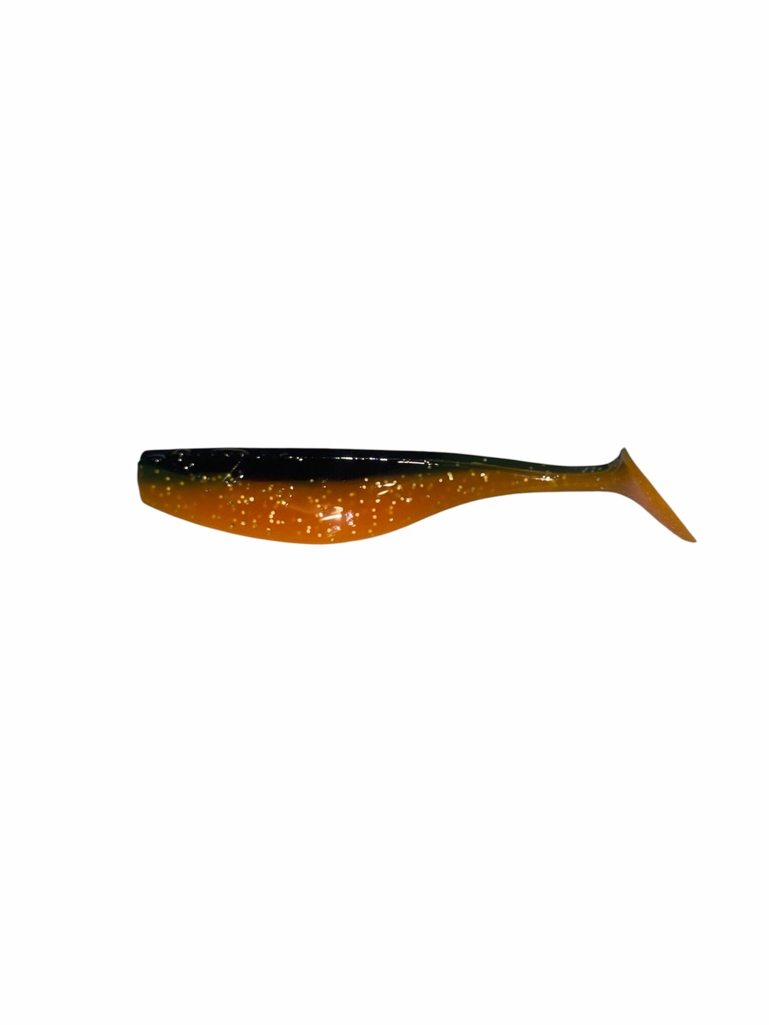 Виброхвост манс Q-PADDLER orange craw 3.5 gr 8 cm Mann's / Quantum 10 шт