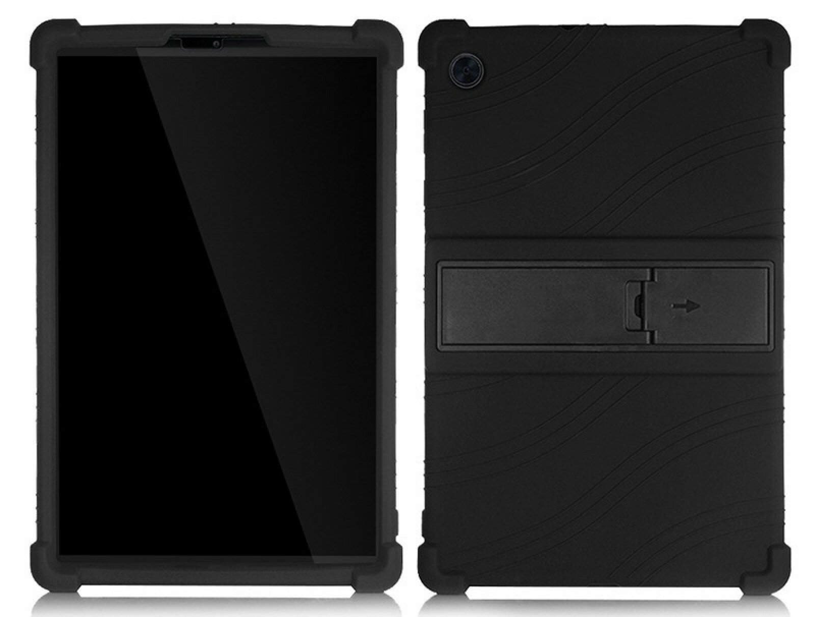 Противоударный чехол-бампер MyPads для Lenovo Tab M10 + Plus TB-X606F/M черный