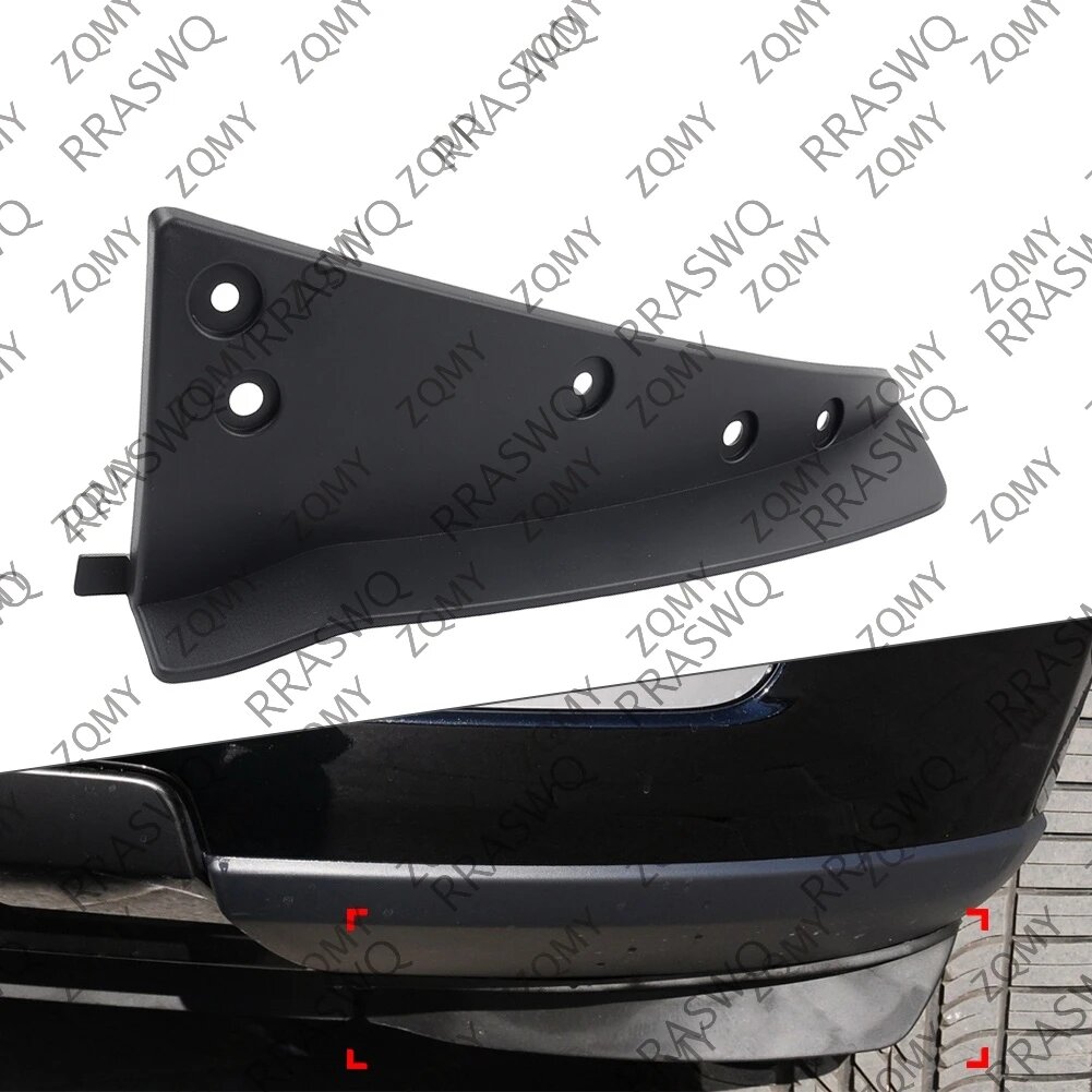 Дефлектор бампера Land Rover Range Rover Vogue 2013-2017, левый, черный