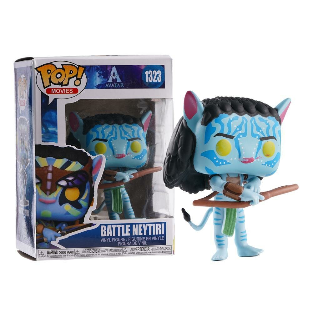 Фигурка Funko Movies Avatar Battle Neytiri/ Фанко ПОП по мотивам фильма "Аватар: путь воды", Нейтири