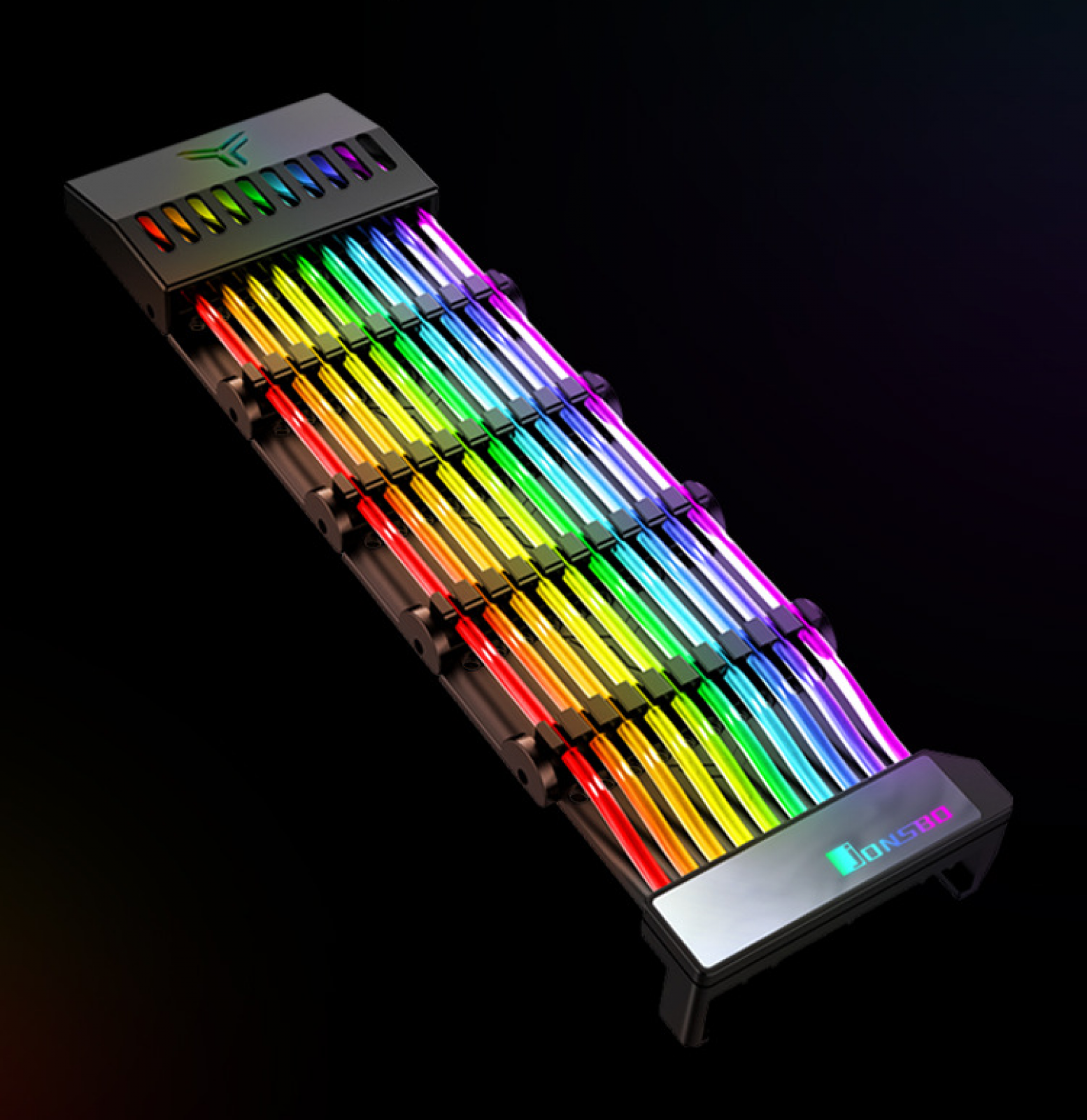 Накладка на 24 pin-контактный кабель питания MyPads JONSBO DY-1 с ARGB подсветкой 3pin 5V