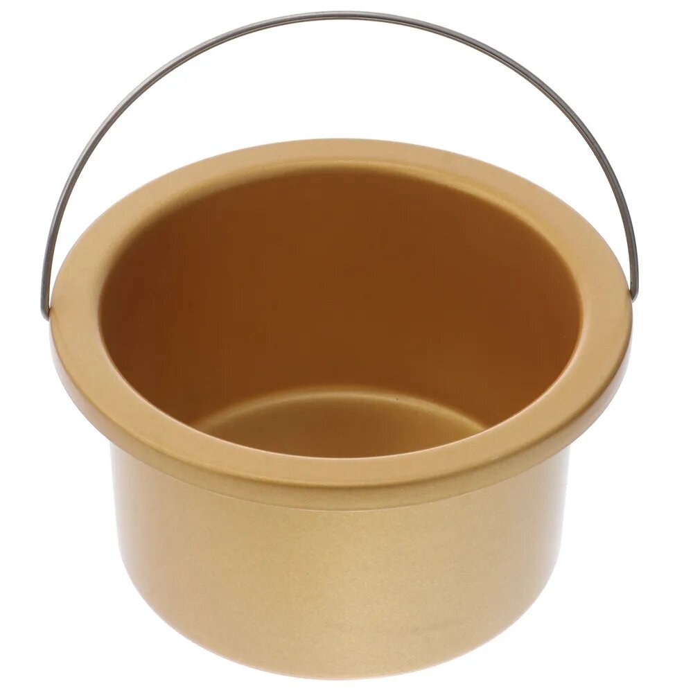 1 Шт Черный Противопожарный Контейнер Для Расплавления Воска 12x12 См Без Прилипания К Воску Легко Чистится Высококачественный Материал