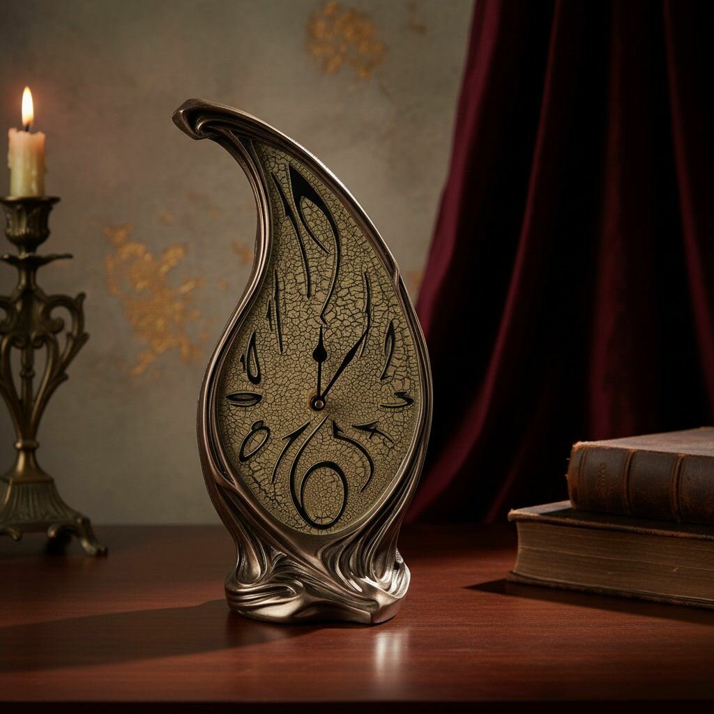 Часы в стиле модерн Плавление A2188645