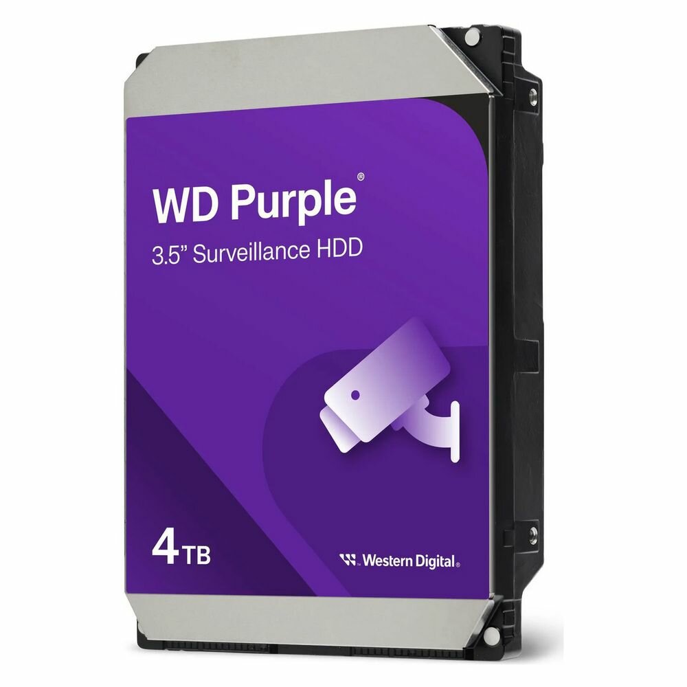 Жесткий диск Western Digital 4TB WD43PURZ Purple 6GB/S SATA 256MB RTL