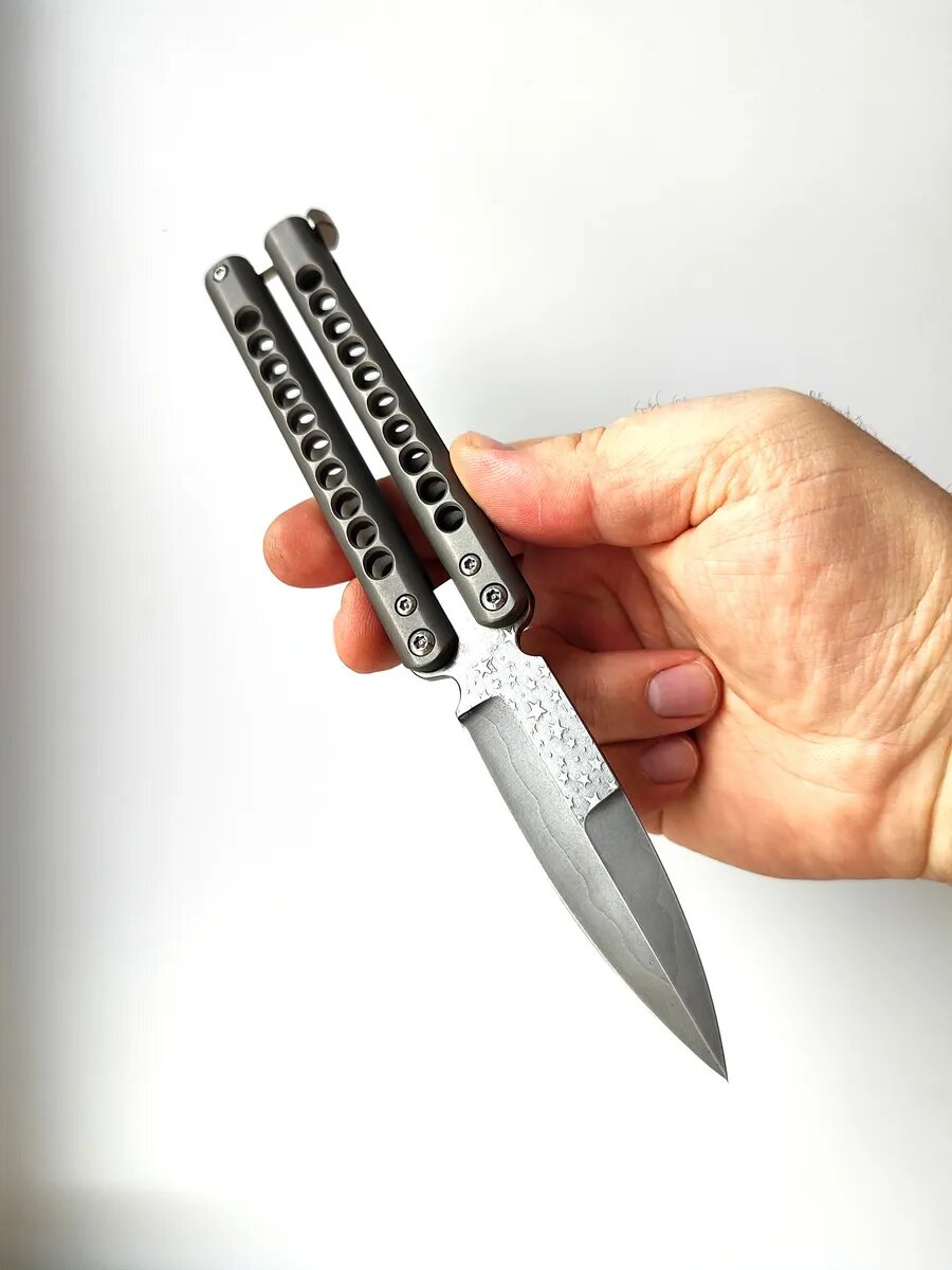 Балисонг, нож бабочка "Stix".