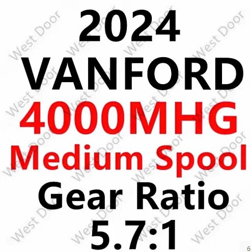 SHIMANO VANFORD MGL 2024 морская спиннинг катушка Серый, 4000MHG