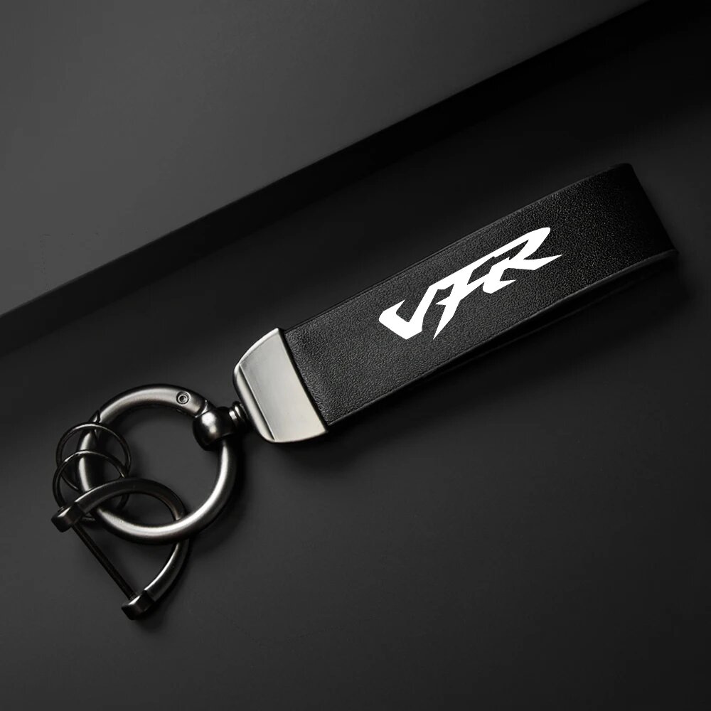 Высококачественный кожаный брелок для ключей для мотоцикла Honda VFR VFR750 VFR800 VFR 800 800X 750 1200F VFR800F аксессуары