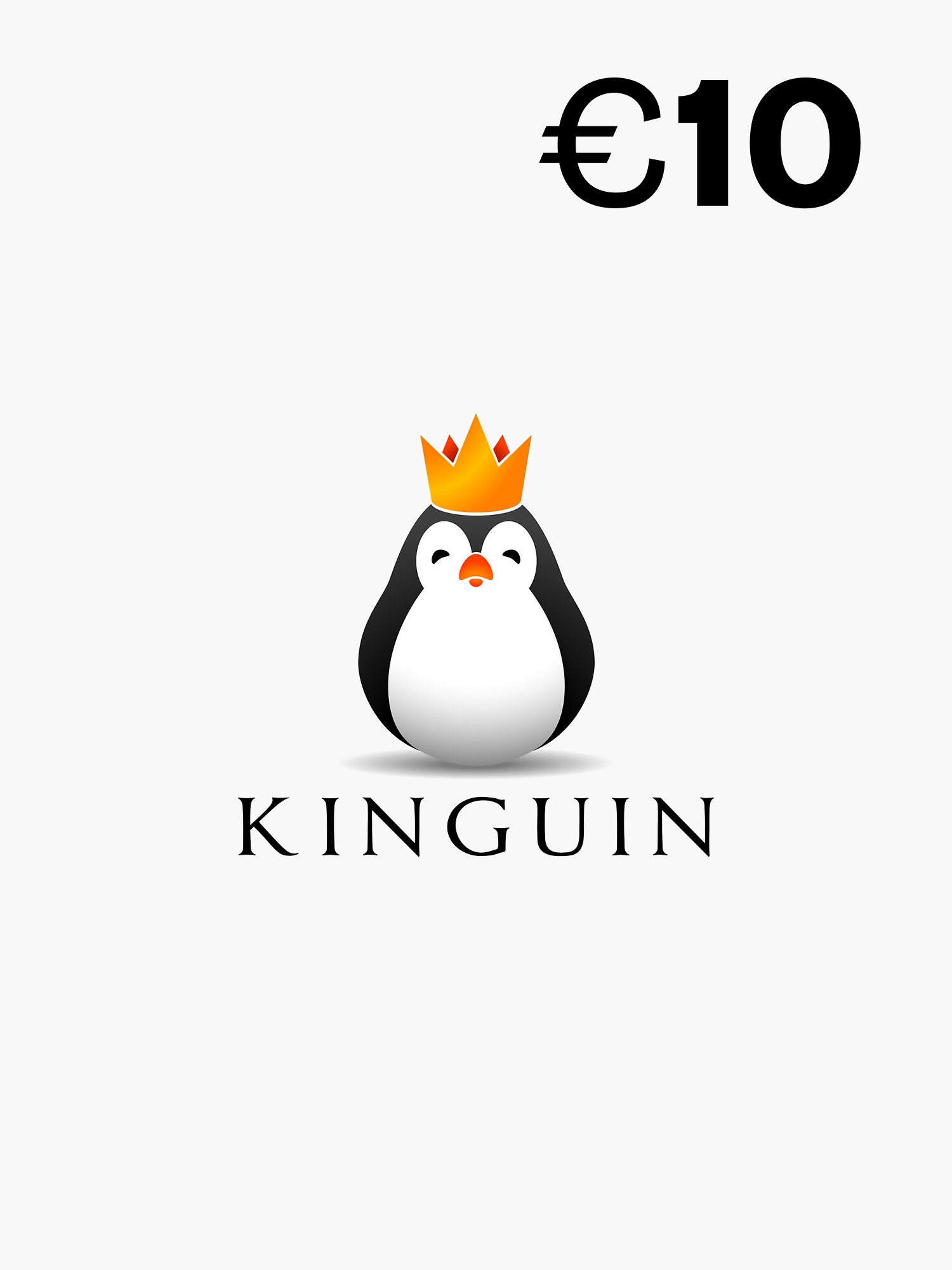 Подарочная карта Kinguin на 10 EUR Евро | НЕ РФ/СНГ | Оригинальный код