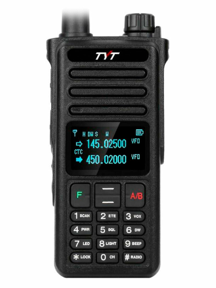 Радиостанция TYT TH-UV8800 10W 3600mah Type-C Noise Cancellation + AI VOX
