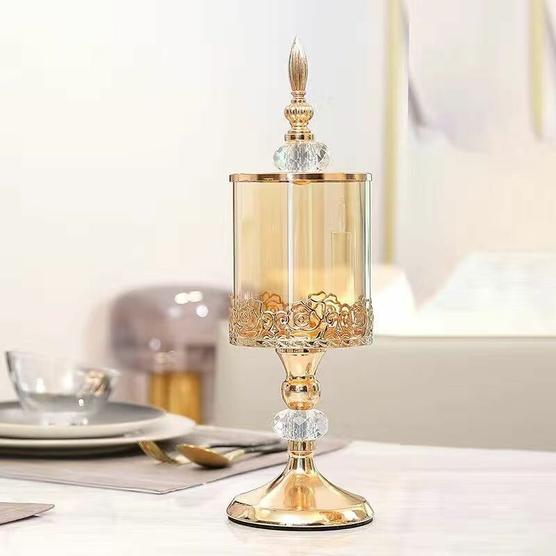 Конфетница "Crystal", Круглый, хрустальное стекло, 29х10 см，1 шт.