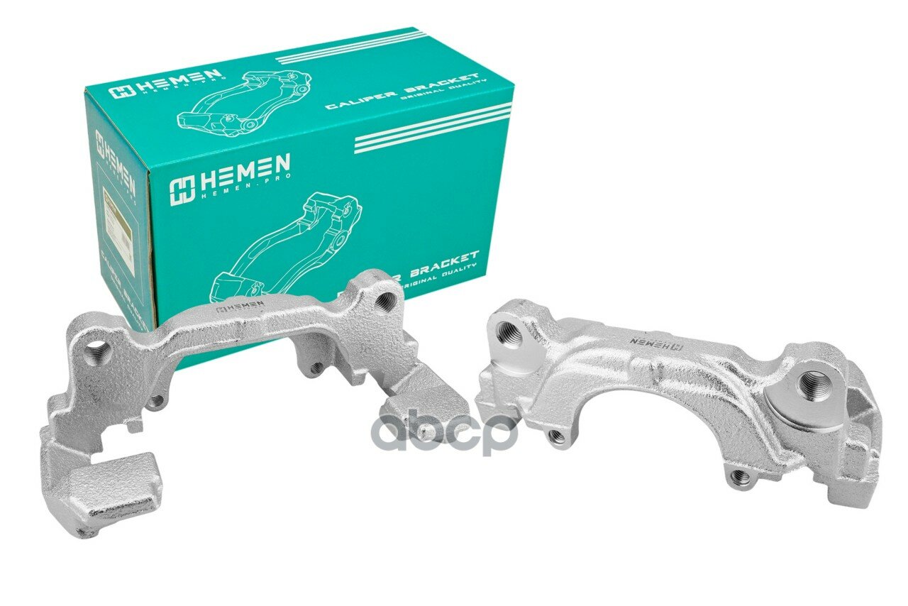 Скоба суппорта передняя правая Seat Leon 12-, Skoda Fabia 10-, Rapid 12-20 (HCBFR016) HEMEN арт. HCBFR016