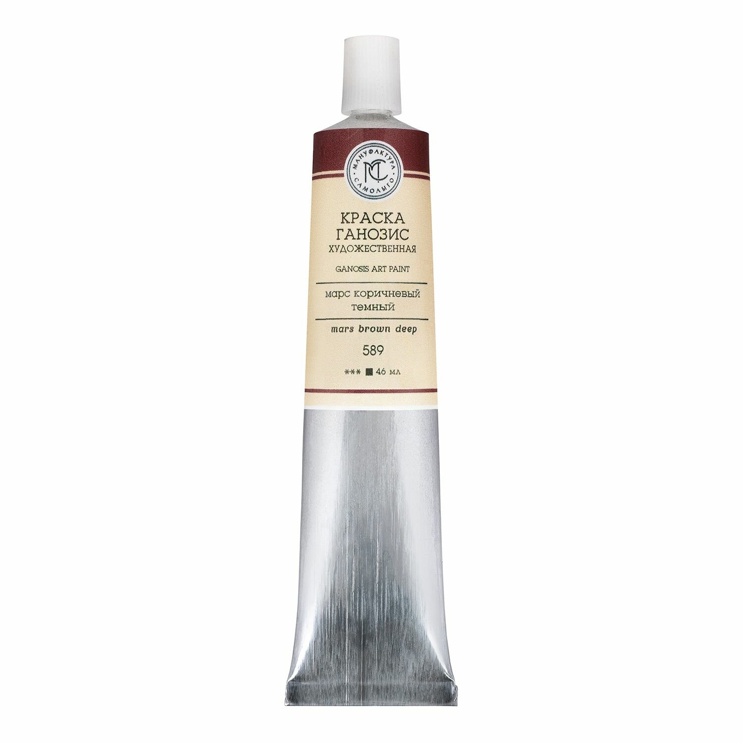 Краска ганозис, цвет марс коричневый темный, объем 46 мл