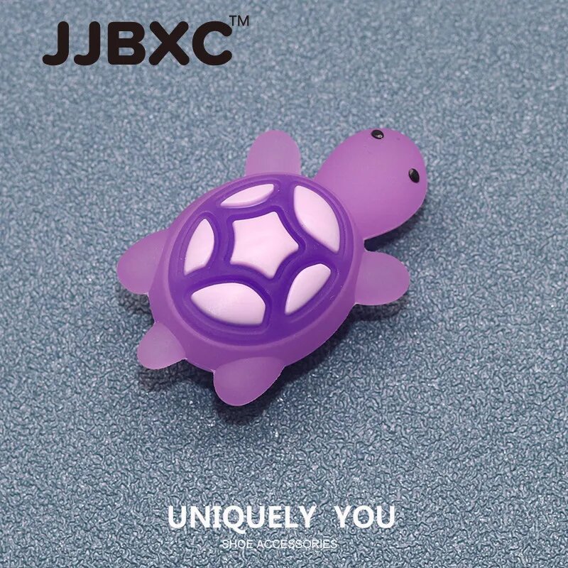 JJBXC CHARM обувь с пряжкой, аксессуары для обуви, модная обувь с рисунком черепахи «сделай сам», аксессуары, подходящие для кроссовок