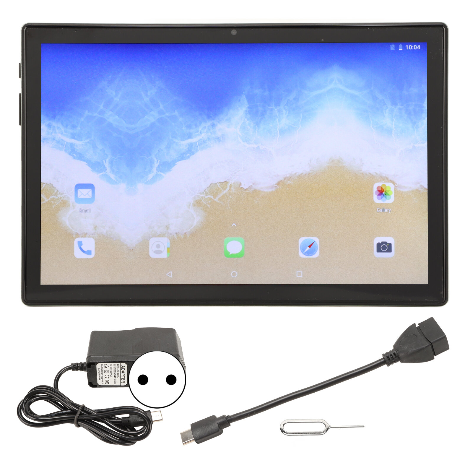 10дюймовый планшет 6G/128G, экран IPS 1920x1200, Android 12, звонки, зарядка 100240В евроразъём