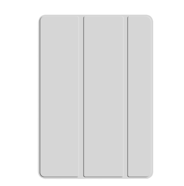 Чехол MyPads для Xiaomi Mi Pad 6 и Mi Pad 6 Pro 11" 2023 серый, складной, мягкий