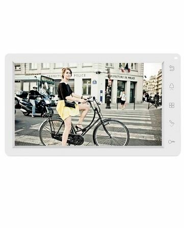 Монитор видеодомофона Amelie HD SE M (White)