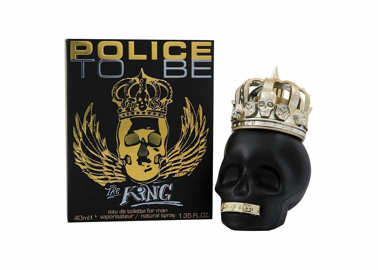 Парфюмерная вода Police To Be The King 40 мл, восточная, пряная