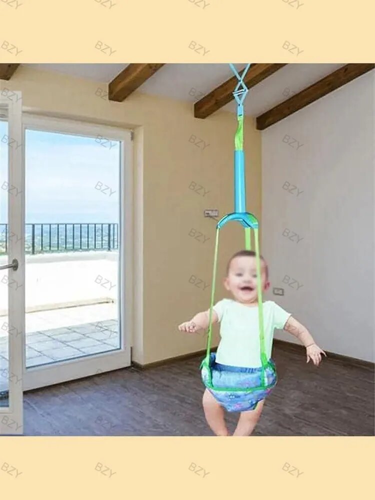 Bloom baby jump up Прыгунки зеленый многофункциональный прыгун для детей от 6 месяцев до 2 лет — фото 1