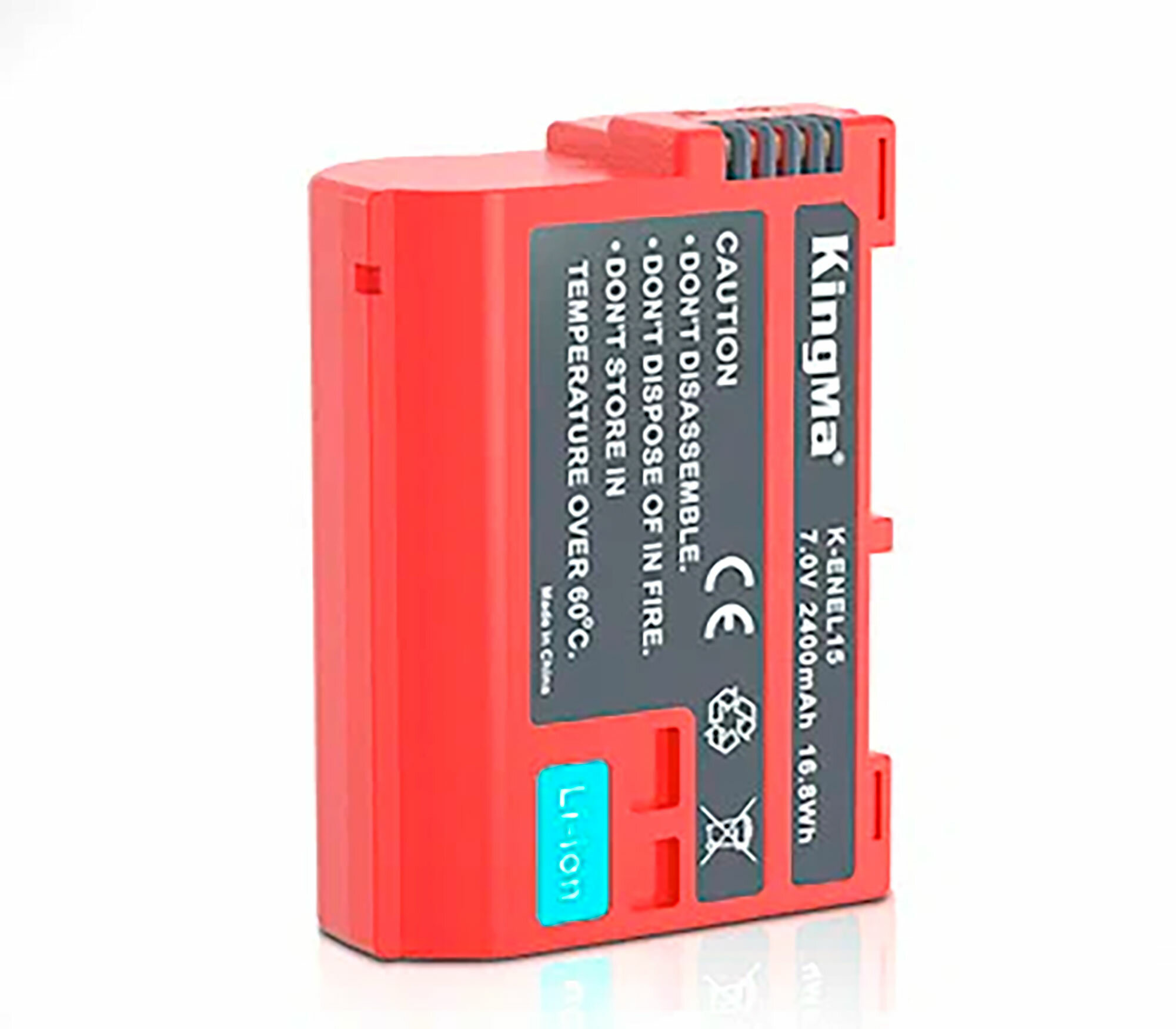Аккумулятор Kingma EN-EL15H с кейсом, ёмкость 2400мАч, для Nikon