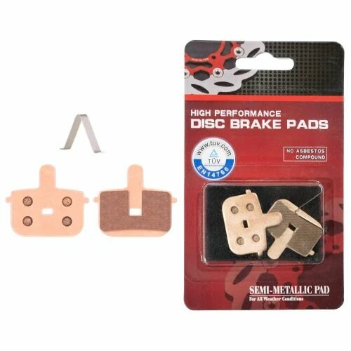 Колодки тормозные медные TP-11E для электросамокатов и велосипедов