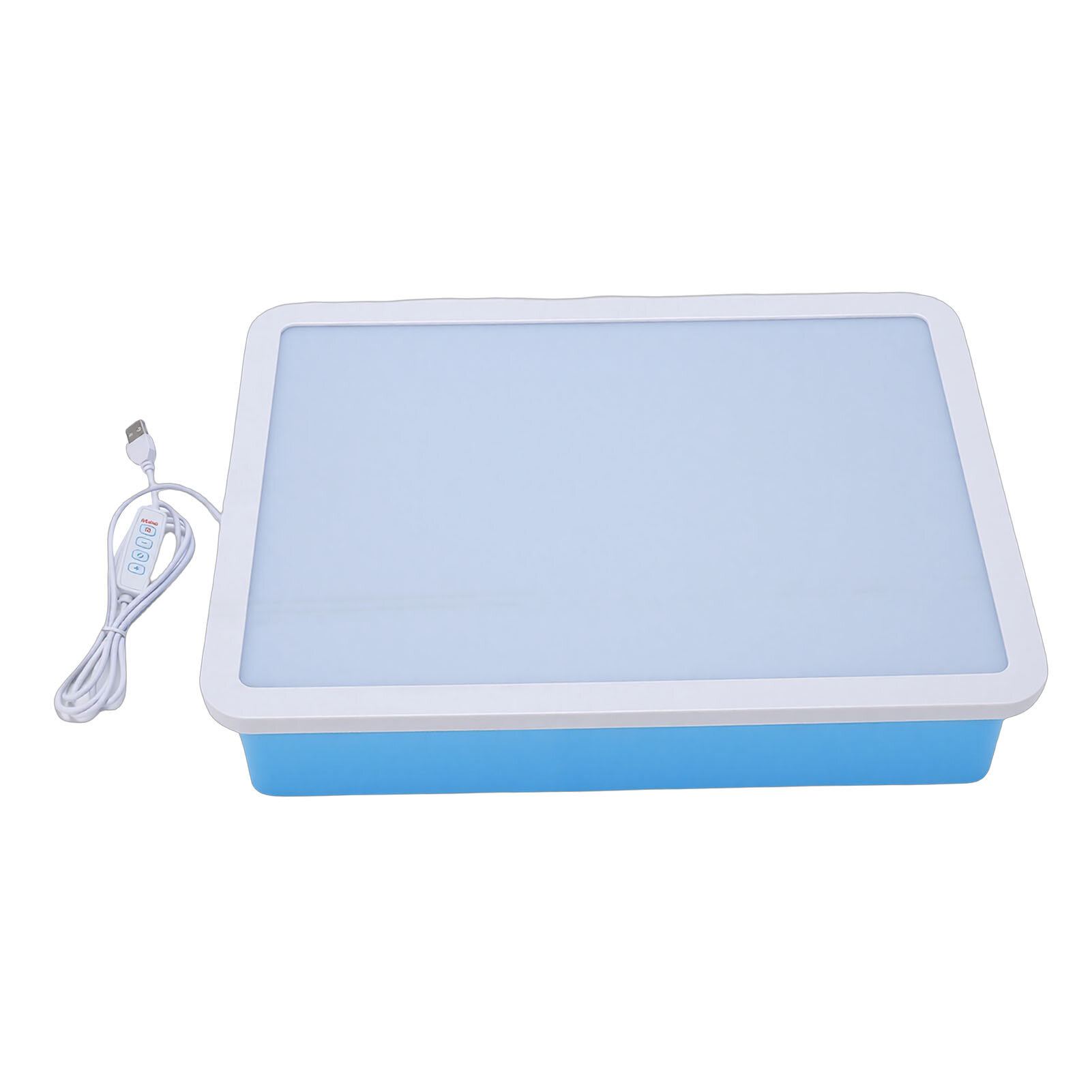 USB Sand Painting Light Box 3 Цвета 10 Уровней Яркости Портативный Светодиодный Сенсорный Стол для Детей И Взрослых В Классе Для Медитации Синий