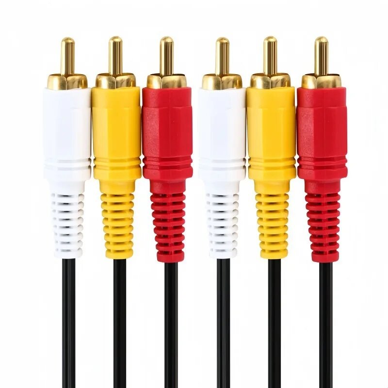 Разветвитель RCA кабель 3RCA OULLX 1.5м/3м 3m