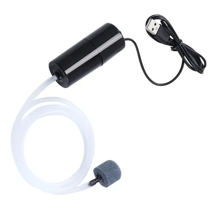 Мини компрессор для аквариума USB