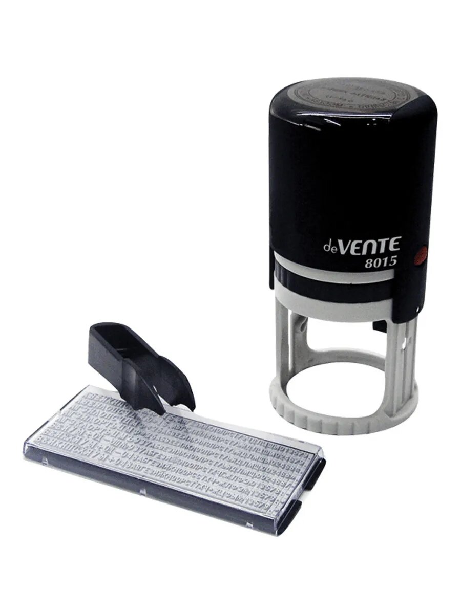 Самонаборная печать 1.5 круга d-40 мм