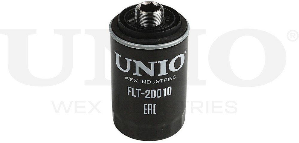 Фильтр масляный UNIO FLT-20010 VW Passat B6, B7 05-, Audi A6 IV 11-, A4 IV 07-