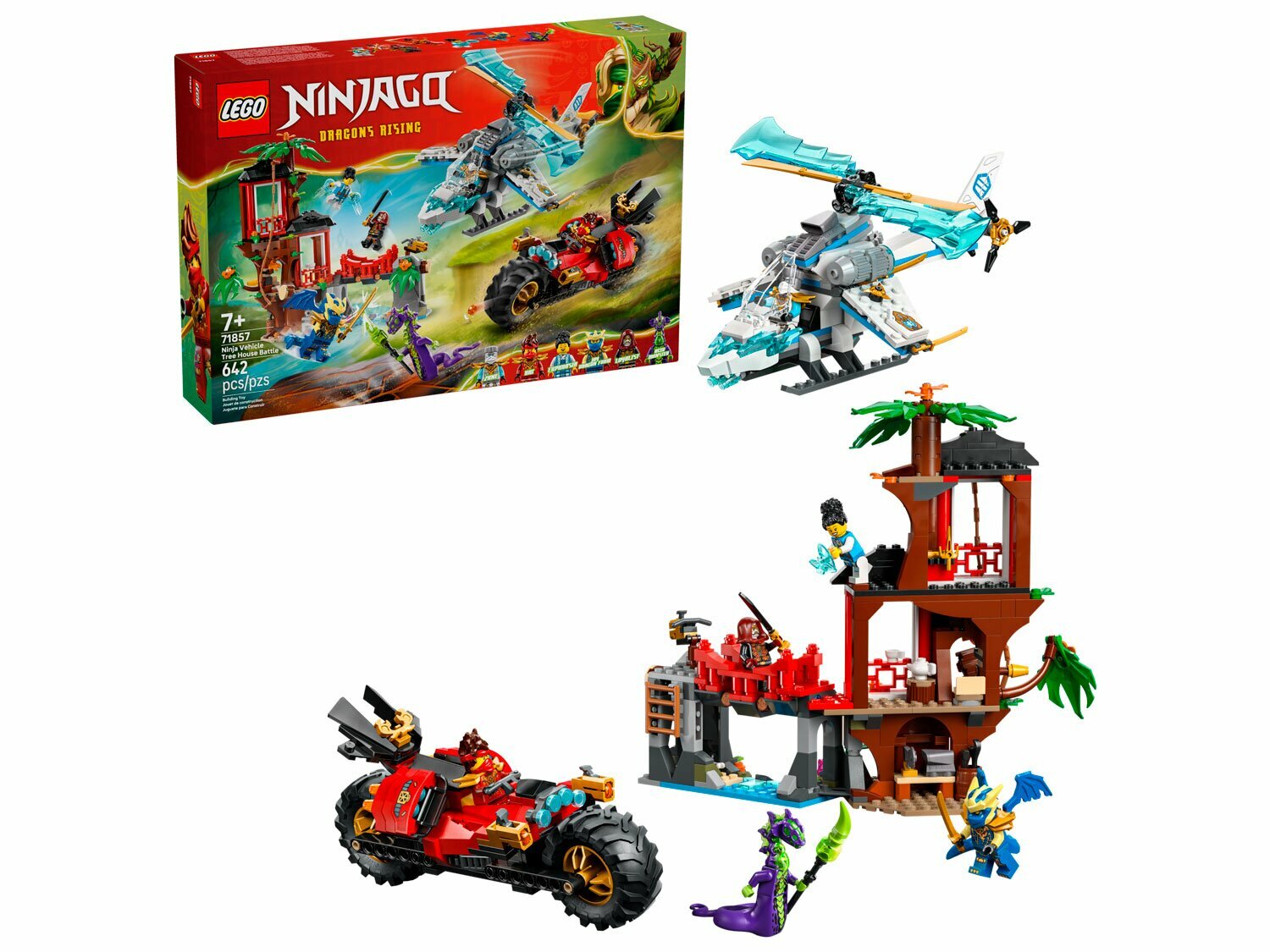 Конструктор LEGO Ninjago 71857 Битва ниндзя у домика на дереве