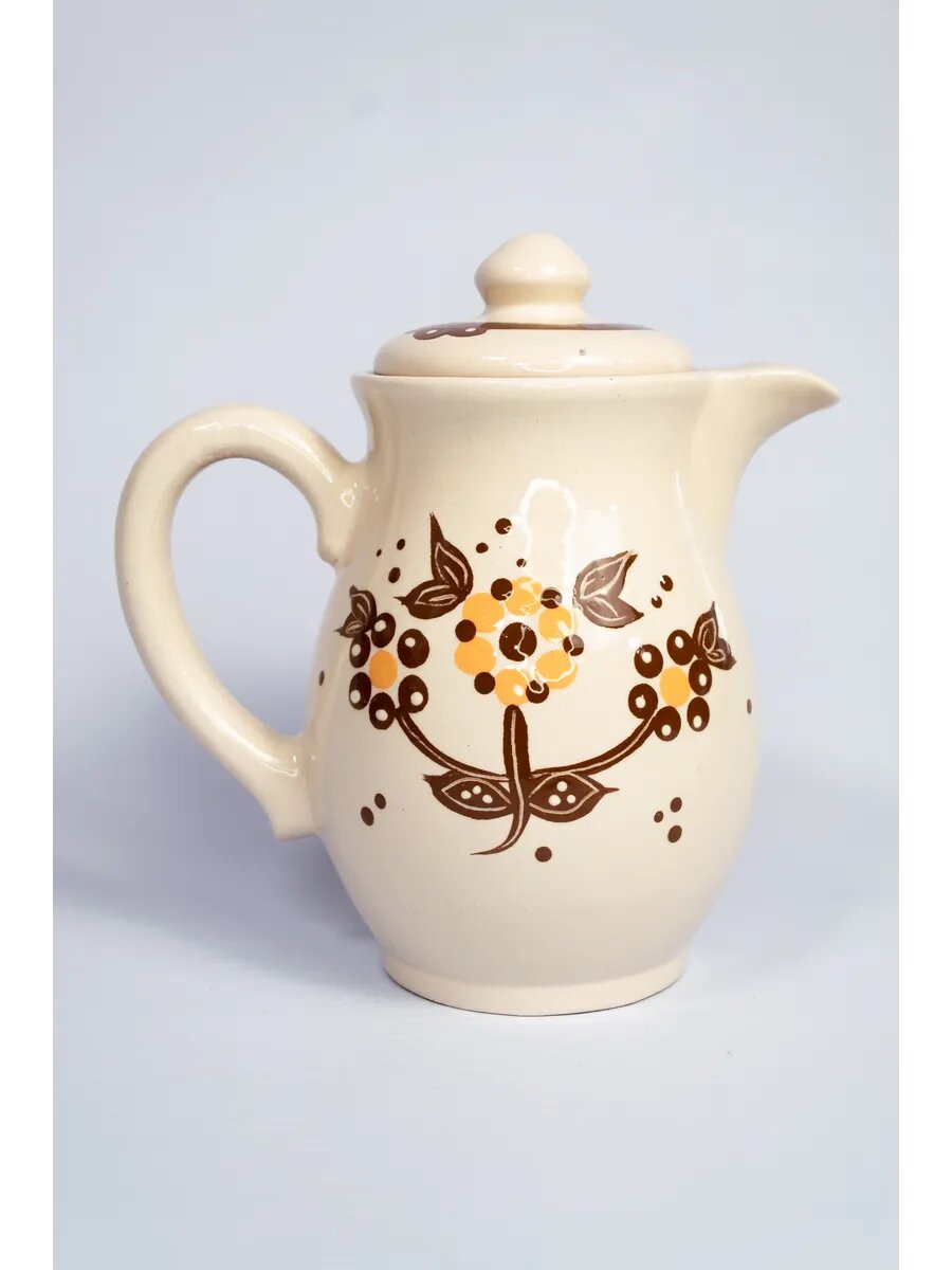 Кувшин "Смородина" 1 л, красная глина