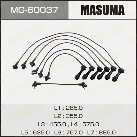 Бронепровода MASUMA, TOYOTA / 5VZFE (в к-те 3 провода)