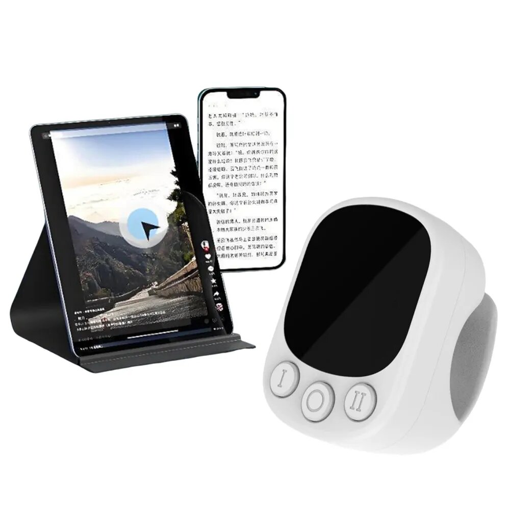 Bluetooth пульт дистанционного управления с тачпадом, Type-C для смартфона, сенсорное управление, белый