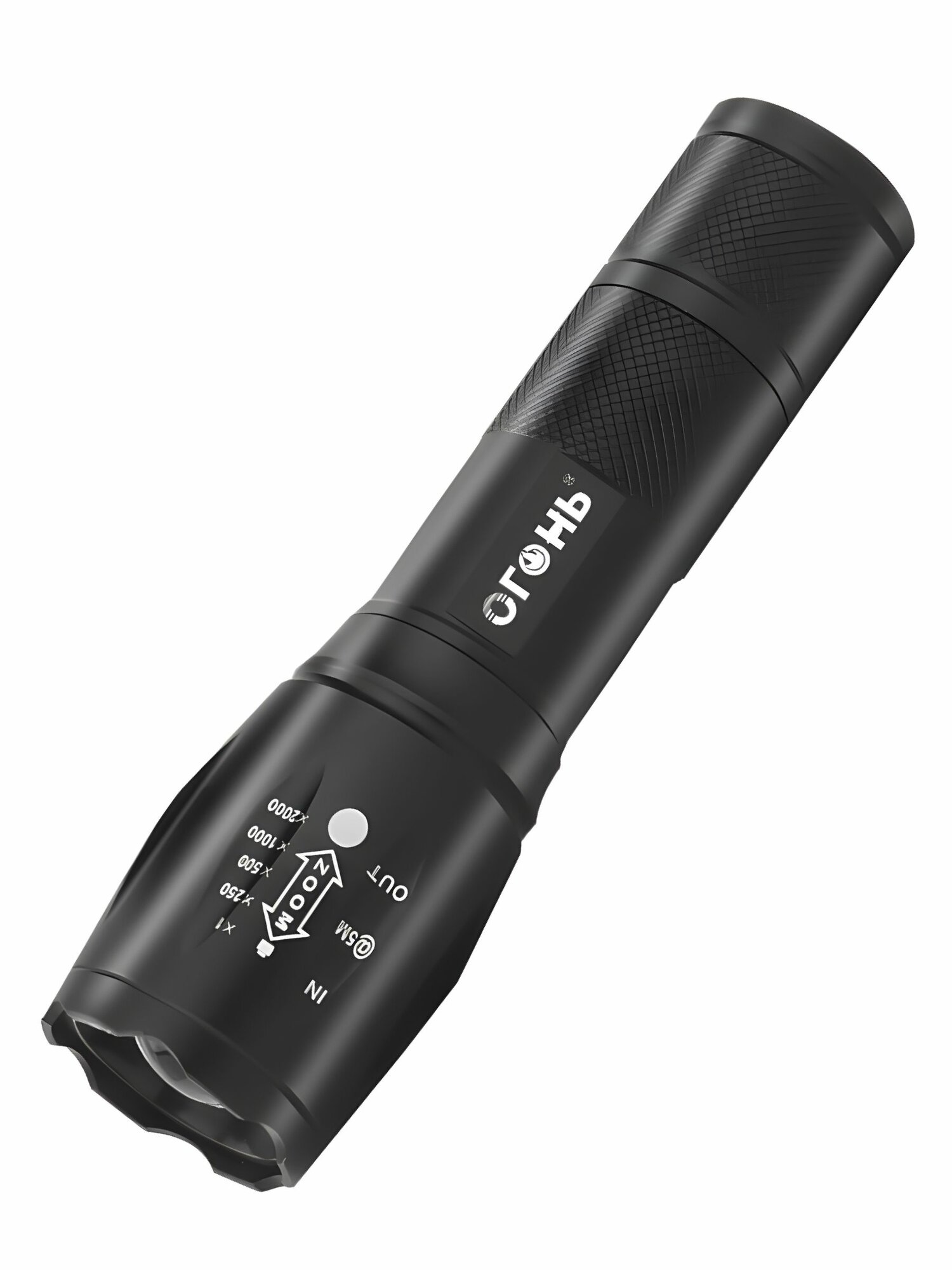 Фонарь светодиодный Огонь H-298-T6 Zoom, 3 режима