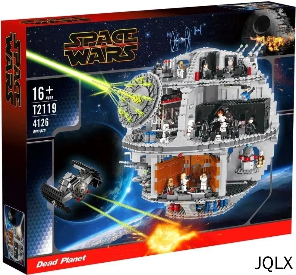 Конструктор Star Union Звезда Смерти Star Wars T2119 4126 деталей для мальчиков — фото 1