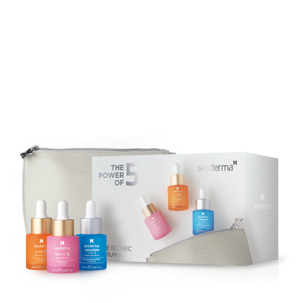 Sesderma набор C-VIT 5 Сыворотка + HIDRADERM HYAL + RETI-AGE 5, 20мл + 20мл + 20мл
