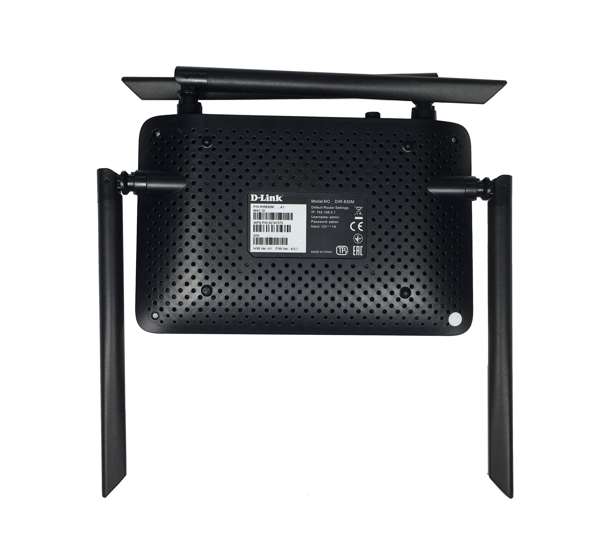 Беспроводной EasyMesh маршрутизатор D-Link DIR-830M/A1A AC1200, 1000Base-T WAN, 3x1000Base-T LAN