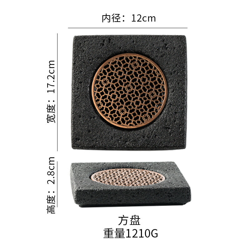 Креативная тарелка для сухого льда для отелей, тарелка для блюд с копчением и жаркой, тарелка из вулканического камня, подача блюд в стиле молекулярной кухни, художественная посуда.