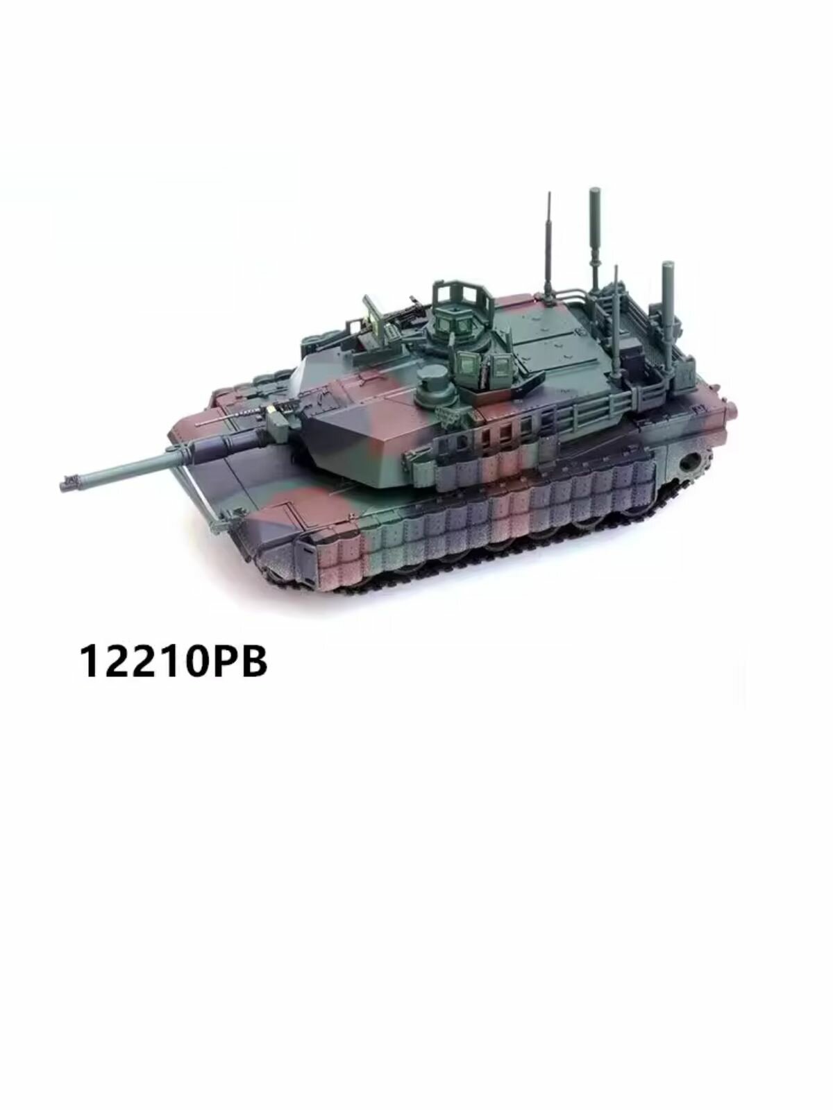 Модель танка Abrams Подарок для мальчика 1/72 M1A2 TUSK II 12210PB