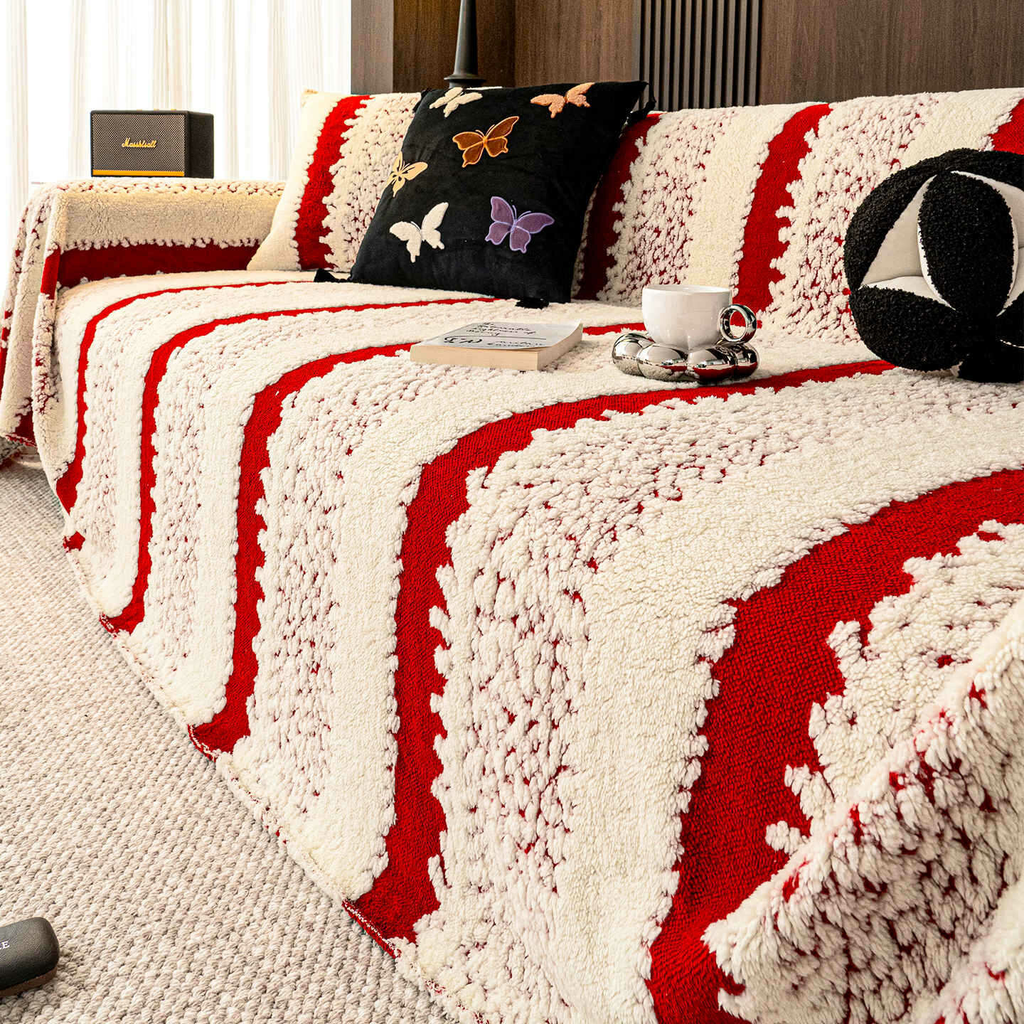 Новая модель чехла для дивана осень-зима 2025, цельный, полностью закрывающий, высококачественный противоскользящий чехол для кожаного дивана.