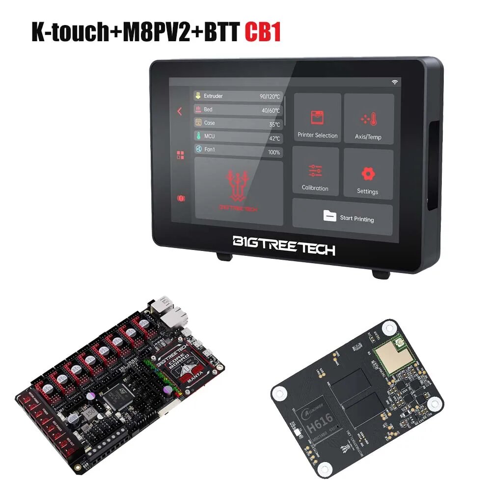 BIGTREETECH K-TOUCH 5-дюймовый сенсорный экран для 3D-принтеров With CB1 M8PV2