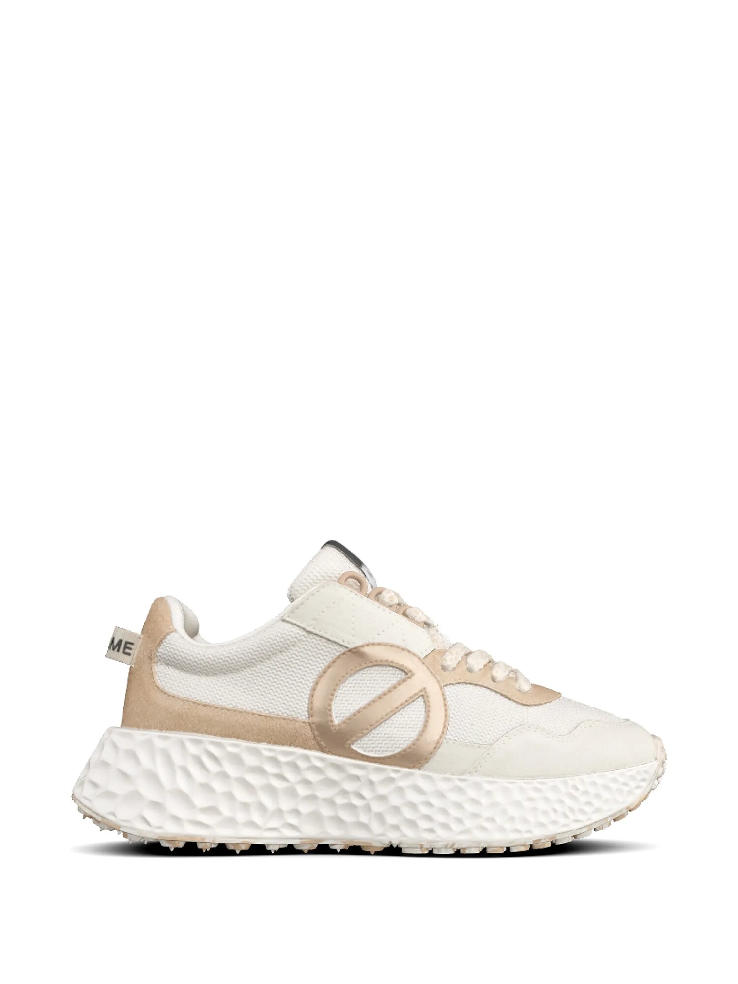Кроссовки NO NAME Logo panelled sneakers