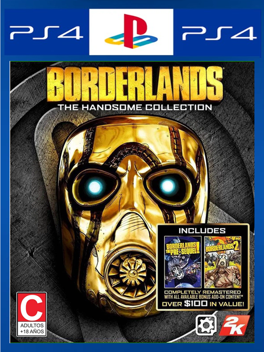 Игра Borderlands: The Handsome Collection для PlayStation 4, Англ язык, Цифровая версия