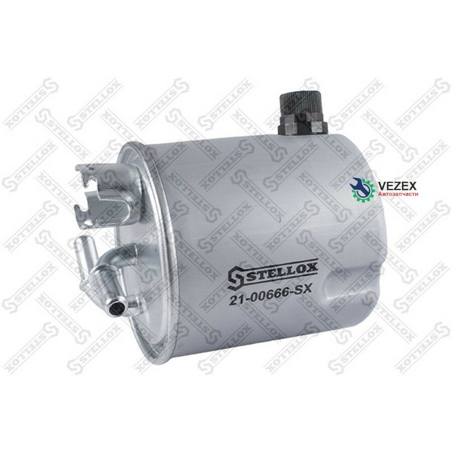 STELLOX 2100666SX фильтр топливный!\ Nissan Qashqai/X-Trail 2.0DCi 07>
