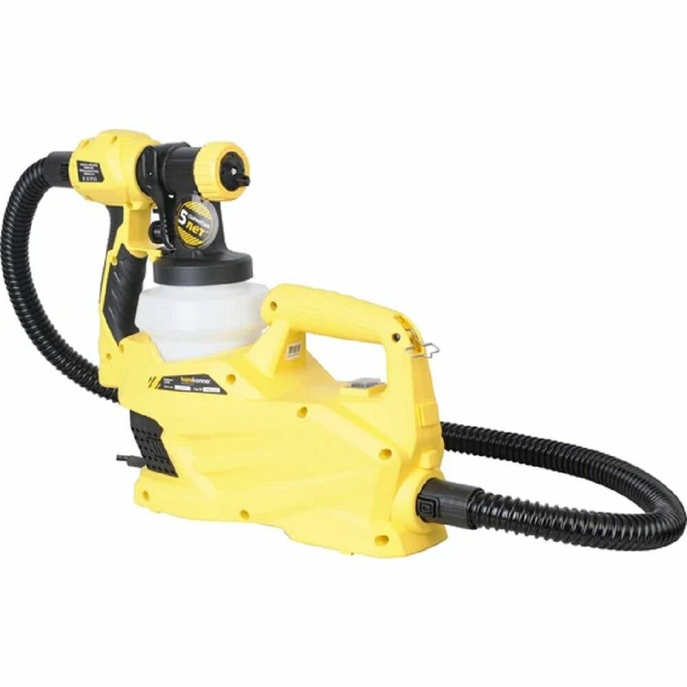 Hanskonner Краскопульт , 780Вт, 0 - 1200мл мин, 120DIN с, HVLP, С базой, шнур 4м HSG9670B