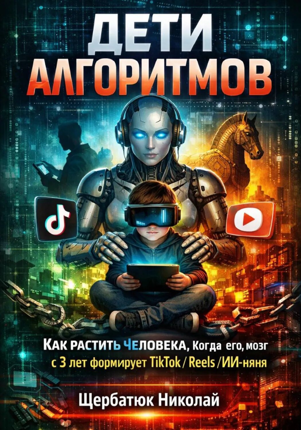 Дети алгоритмов. Как растить человека, когда его мозг с 3 лет формирует TikTok / Reels / ИИ-няня [Цифровая книга]