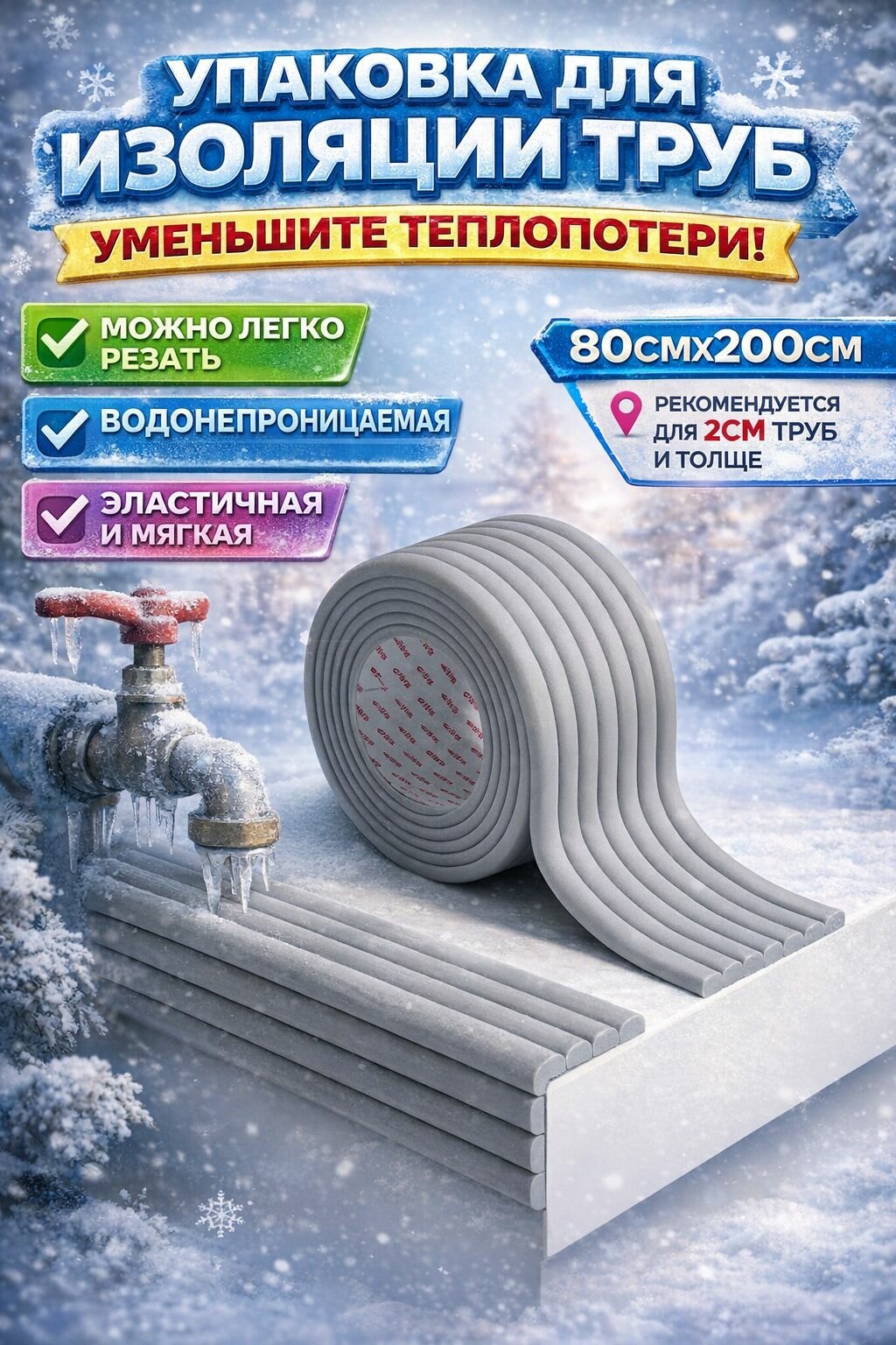 Изоляция для труб